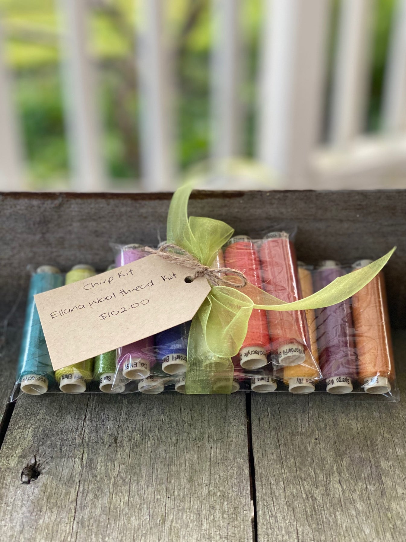 Ellana Wool Thread kit for Chirp Quilt Kit – Apple Basket Quilts